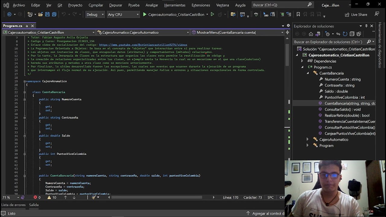 Etapa 5 - Implementación de una solución funcional - Programación - YouTube