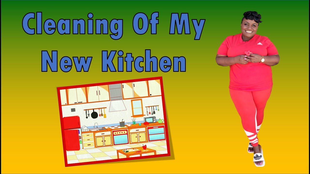 Cleaning Of My New Kitchen - YouTube