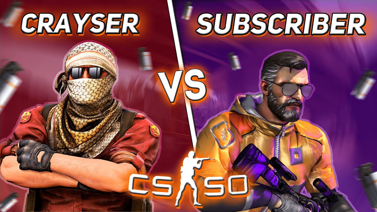 КРЕЙЗЕР VS ПОДПИСЧИК | ШОУ-МАТЧ В CS-SO - YouTube