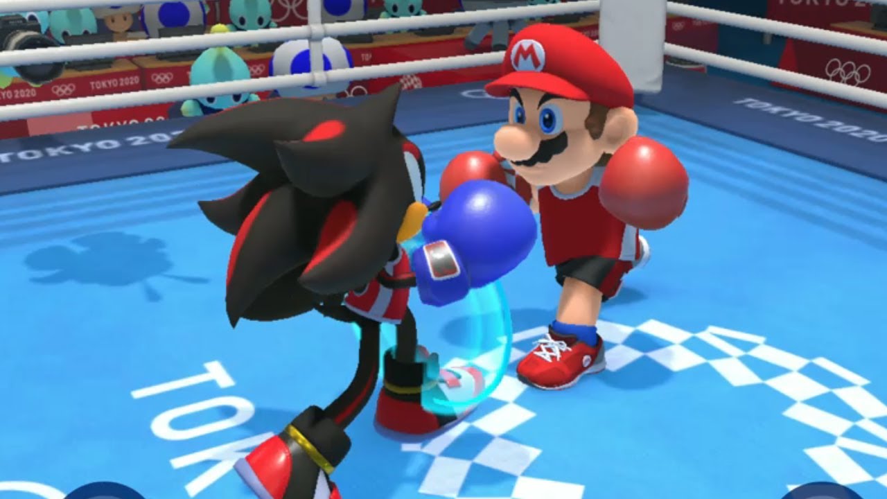 MARIO & SONIC AT THE OLYMPIC GAMES Shadow - Dream Racing & Boxing - YouTube