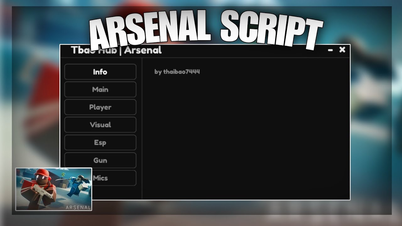 NEW ROBLOX Arsenal Script PASTEBIN 2024 | AIMBOT | GUN MODS | - YouTube