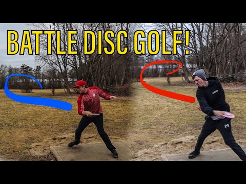 BATTLE DISC GOLF!!! (lose a hole, lose a disc) - YouTube