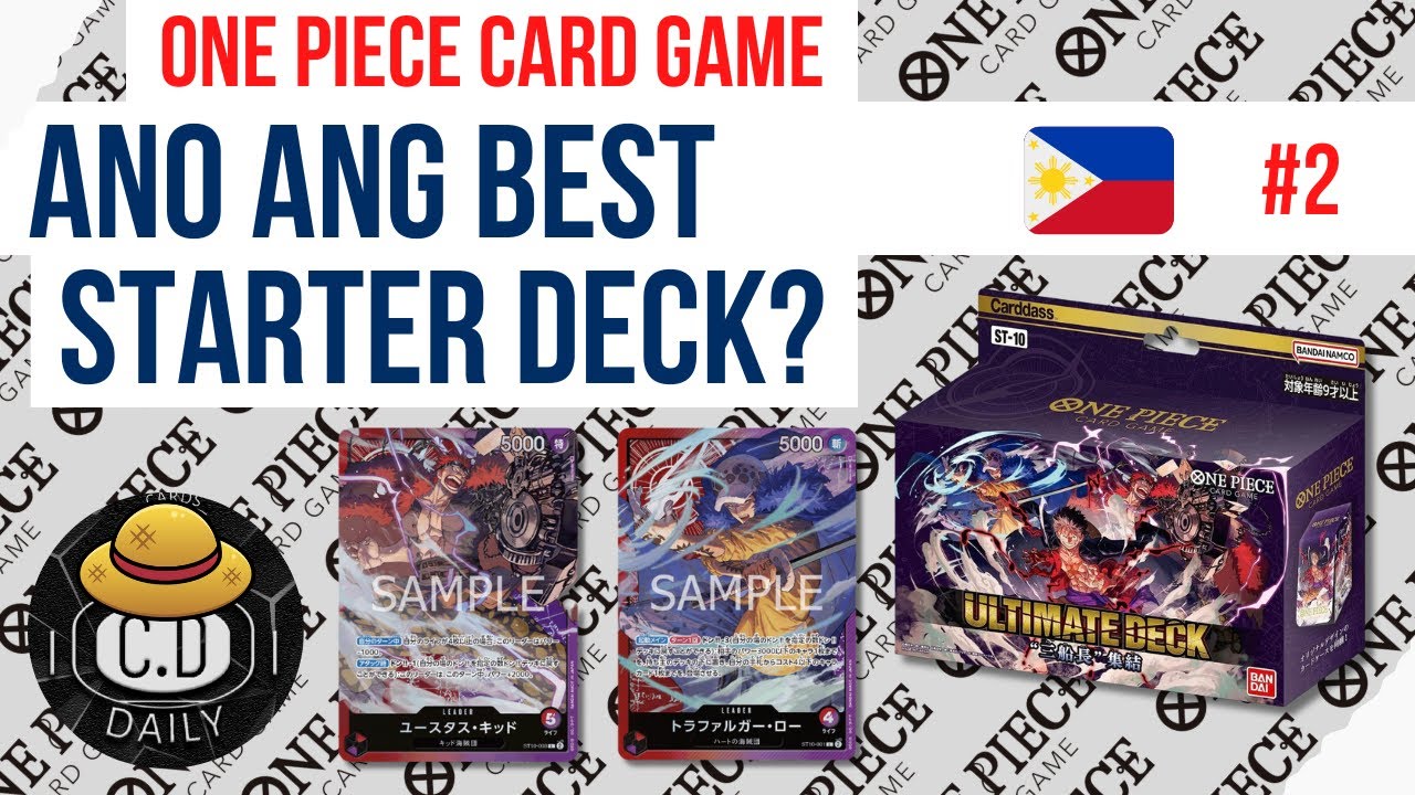 Ano ang Best Starter Deck sa One Piece Card Game? (For Beginners ...