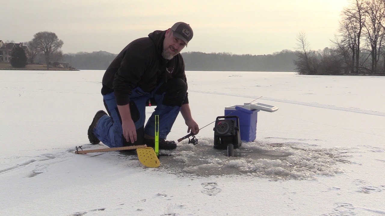 The Dangler Rod Holder in action! - YouTube