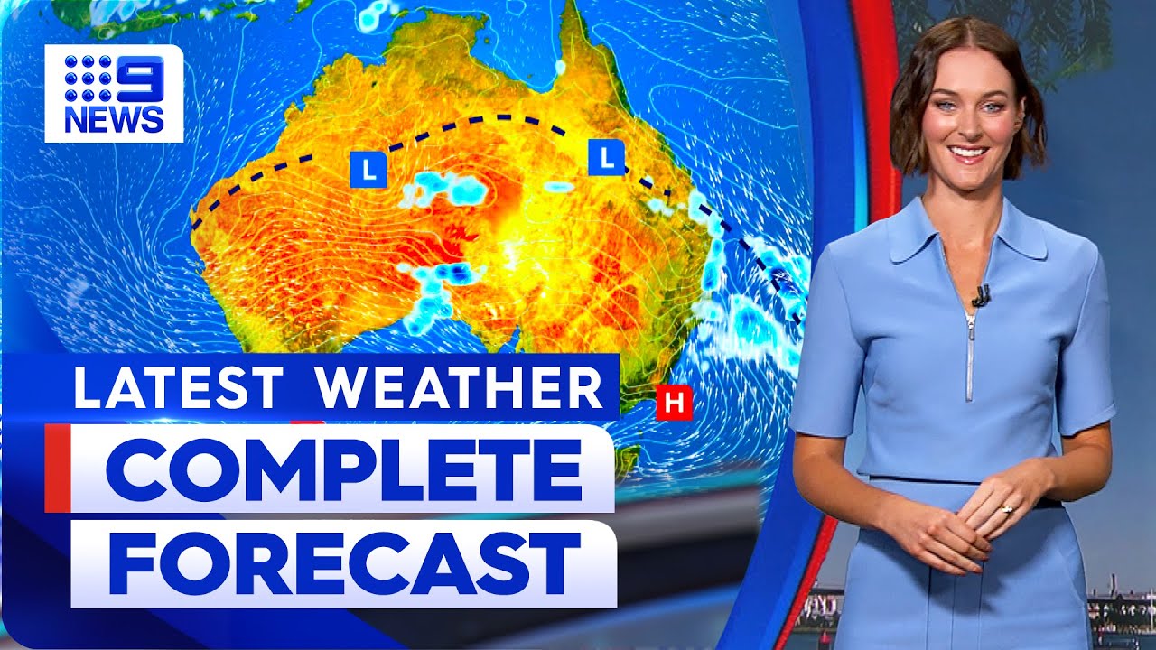 Australia Weather Update: Showers and storms to continue| 9 News ...