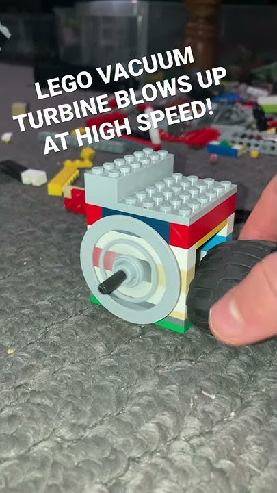 Lego Vacuum Turbine BLOWS UP at SUPER HIGH RPM! - YouTube
