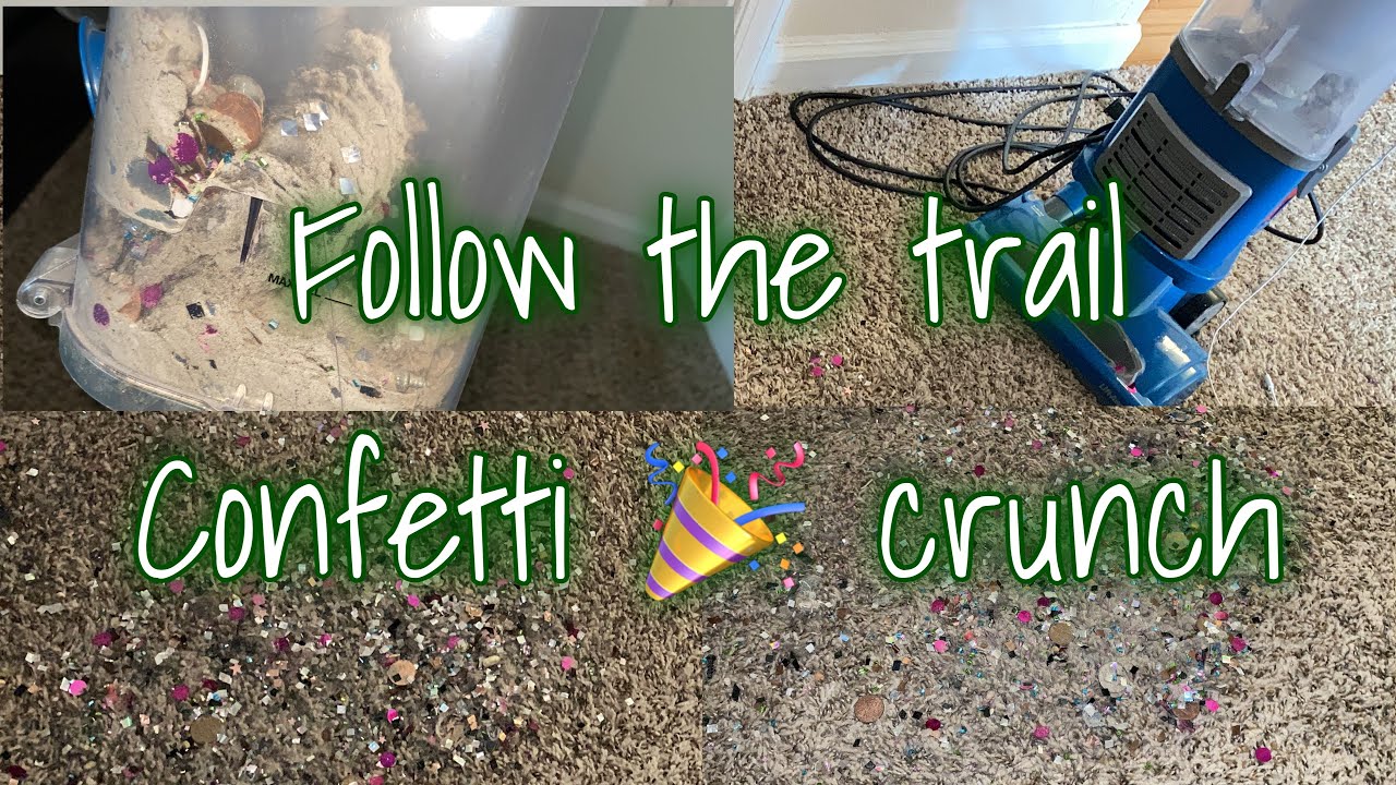 Follow The Trail | Confetti 🎉 Crunch | Shark 🦈 Vacuum (read description ...