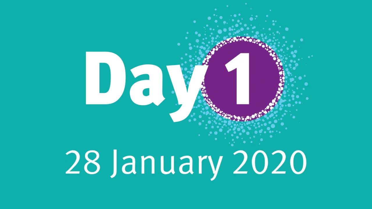 Be there for Day 1 – Tuesday 28 January 2020 - YouTube