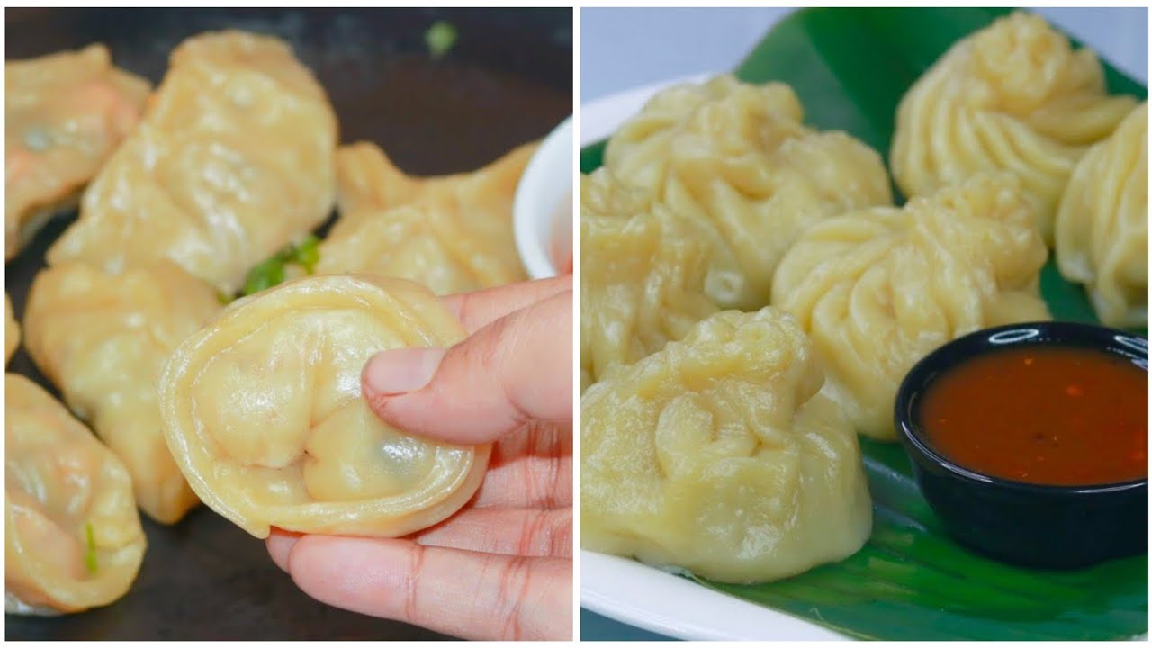 2 Type of Momo Recipe|Steamed Momos| Chicken Dumpling | Chicken Dim Sum ...