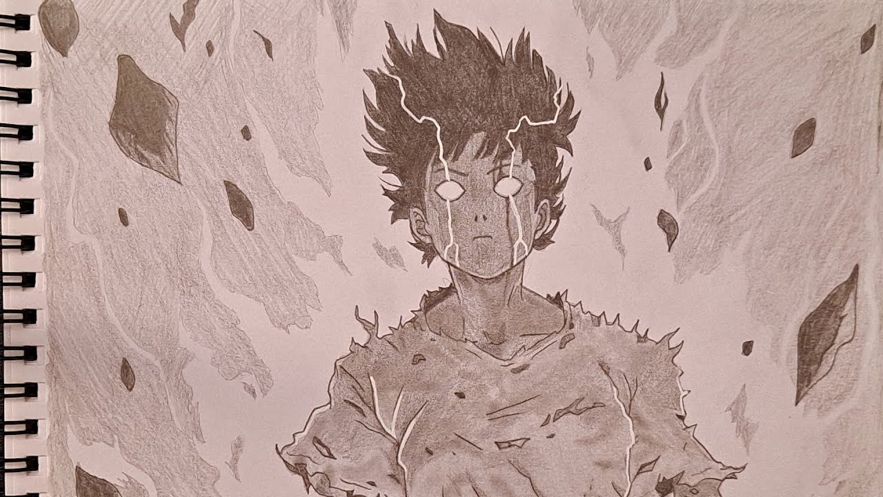 Drawing Mob Psycho 100 - YouTube