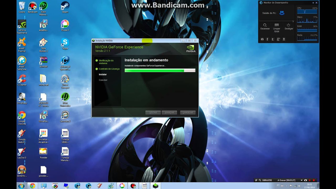 Nvidia GeForce 340.52 installer - YouTube