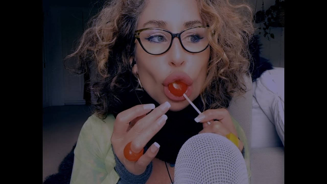 ASMR sticky mouth sounds - YouTube