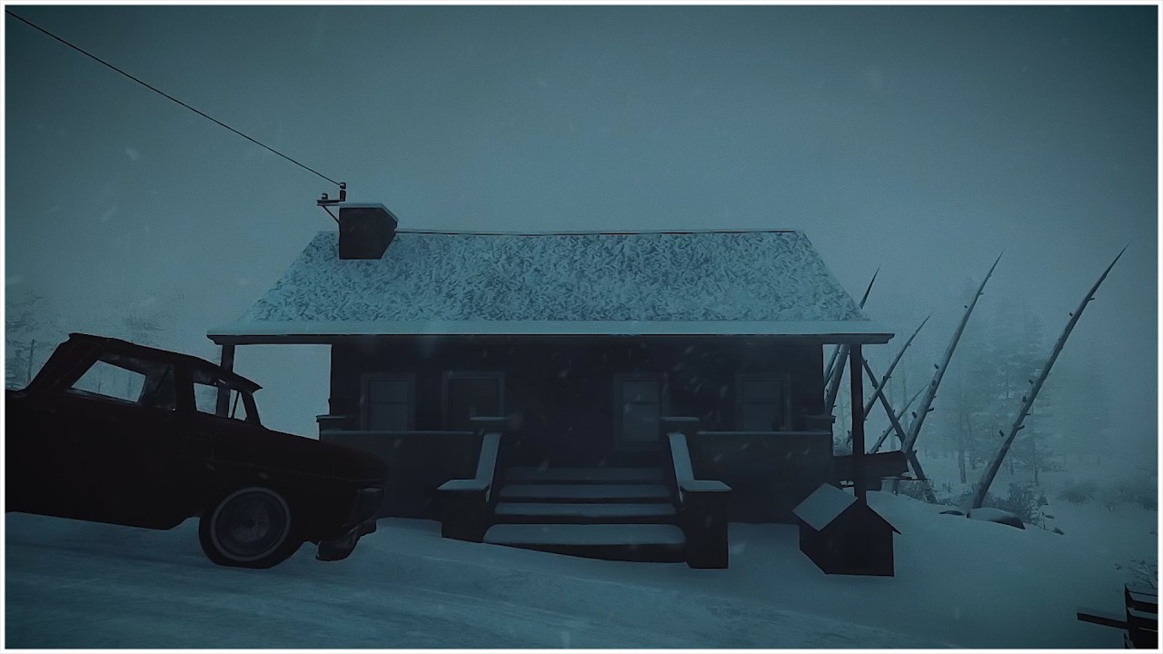 Ultimate Mighty Snowstorm Sounds at the Log Cabin┇Frosty Wind Ambience ...