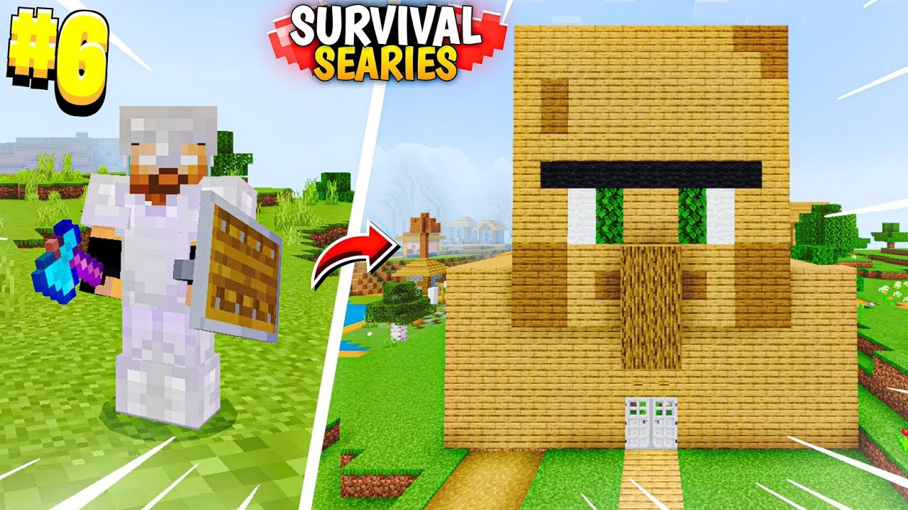 I Build Crazy Trading Hall || Survival series Part 6 - YouTube
