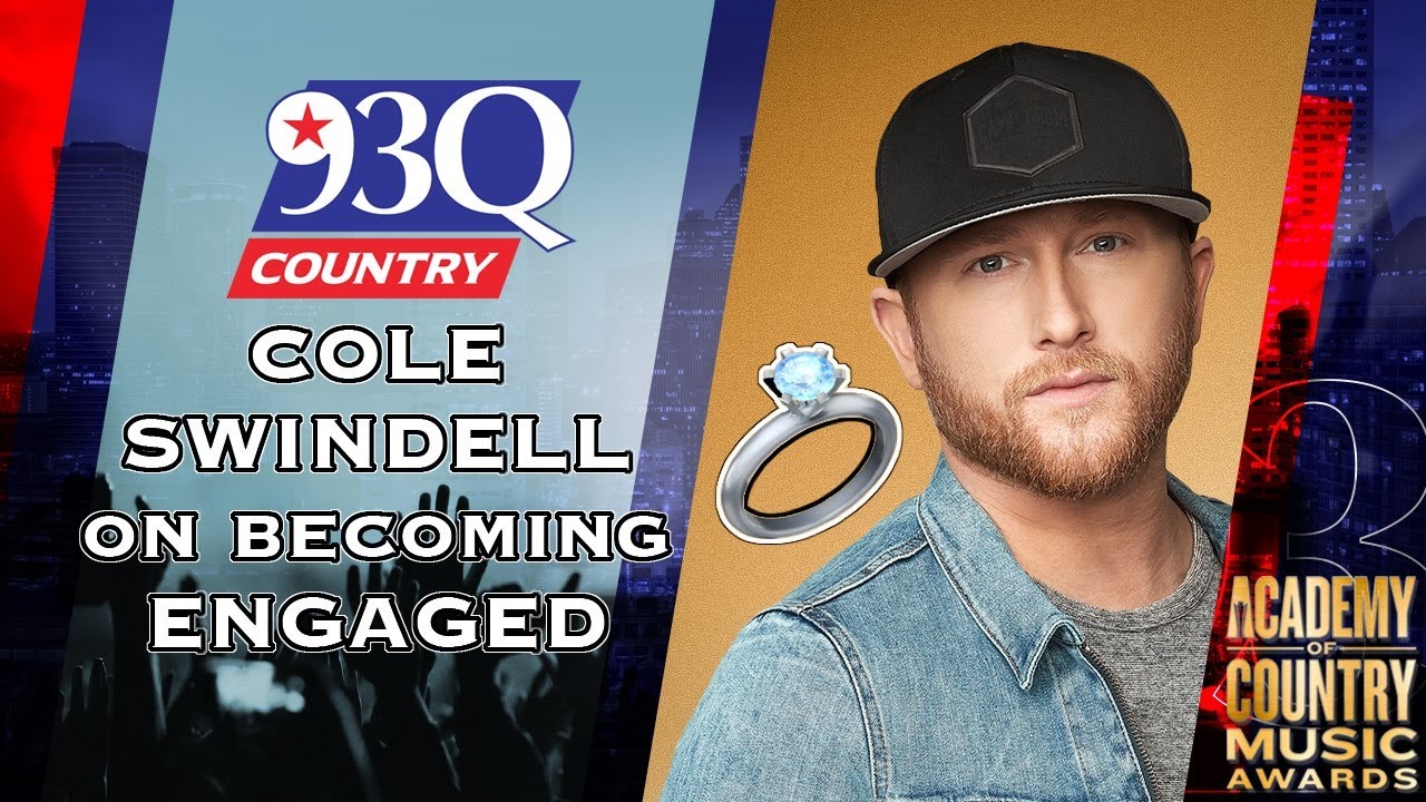 Cole Swindell on His Engagement: at the ACMs - YouTube