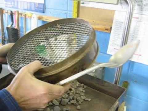 Sieving Coarse Aggregate - YouTube