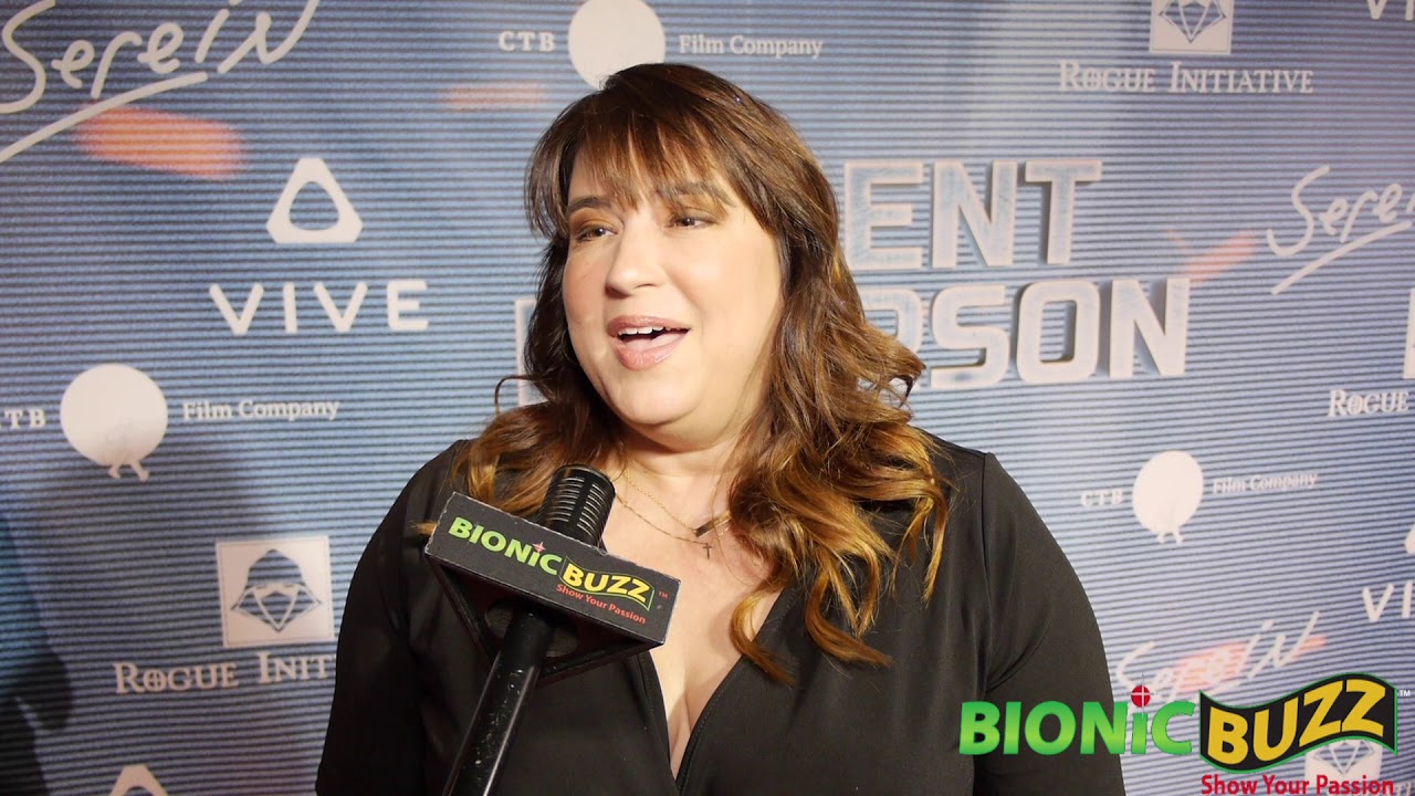 Cathy Twigg Interview at Agent Emerson VR Action Film Premiere - YouTube