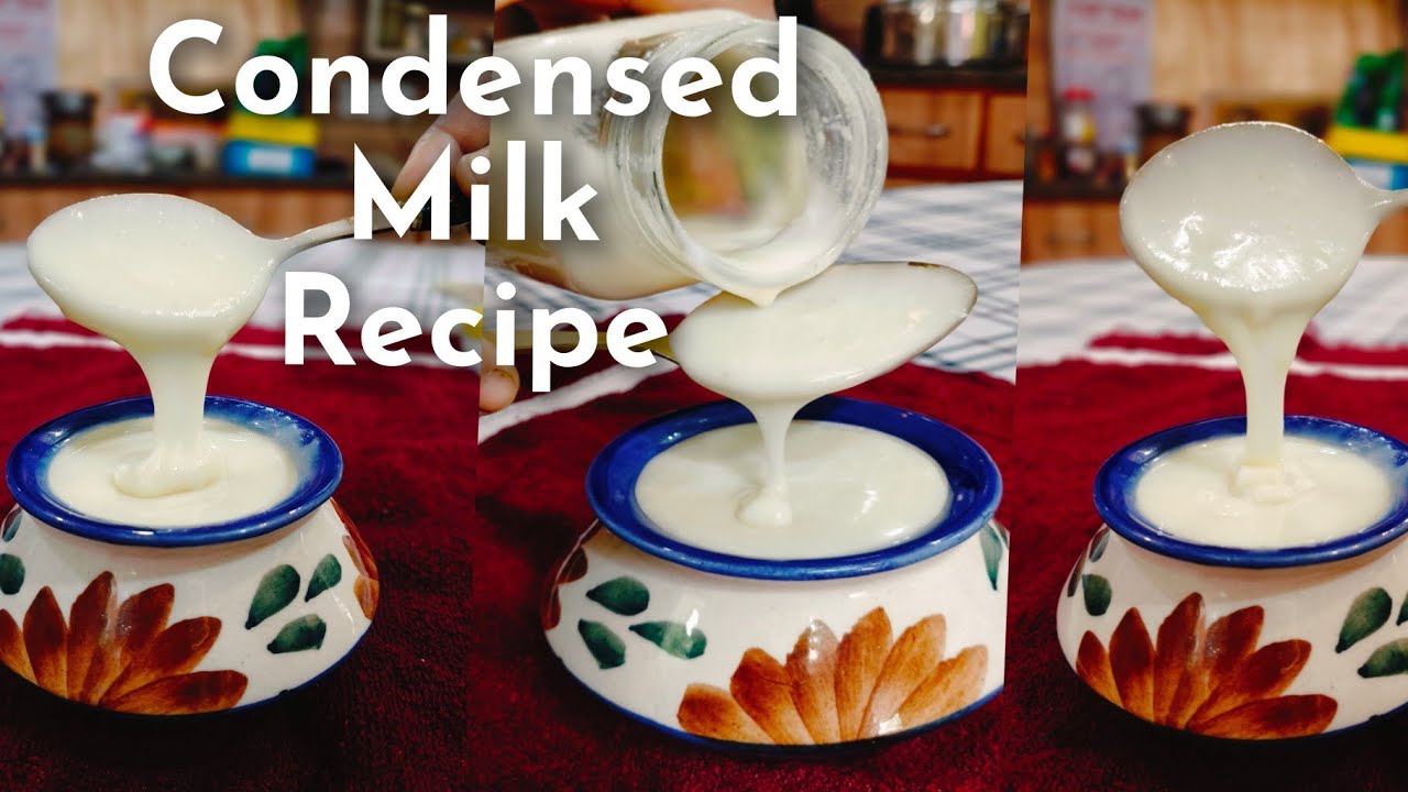 Condensed Milk Recipe /Milkmaid /How to make condensed milk? - YouTube