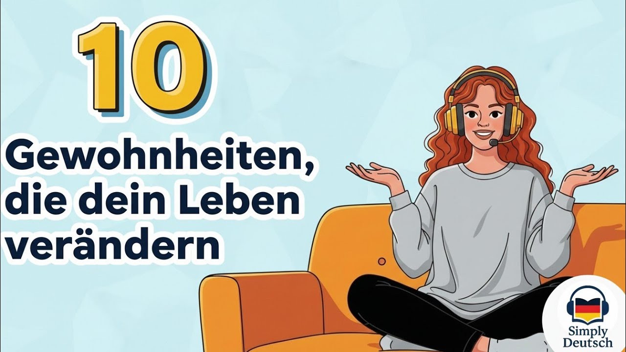 German Podcast / Deutsch lernen – 10 Gewohnheiten, die dein Leben ...