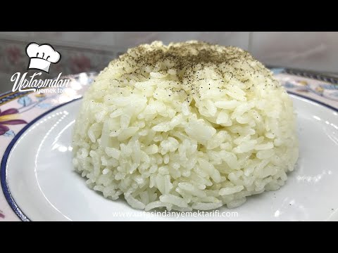 Püf Noktasıyla 10 Dakikada Tane Tane Tereyağlı Pirinç Pilavı Tarifi - Siz Nasıl Yapıyorsunuz ?