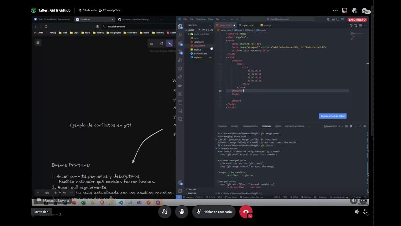 Taller de Git y GitHub | Hard Devs Community - YouTube