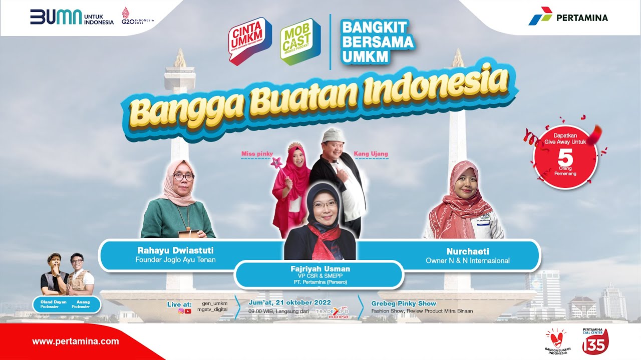 Mobcast Cinta UMKM - TEI ICE BSD - YouTube