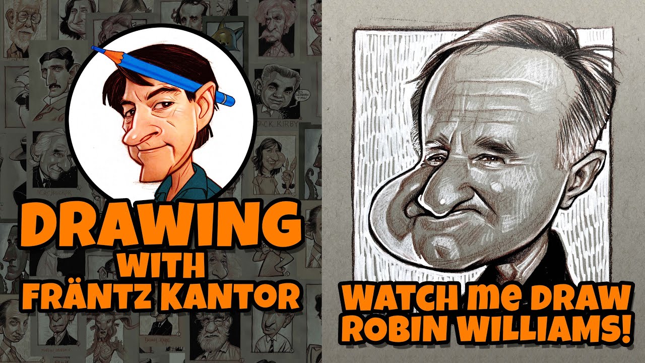Frantz Kantor Draws much loved and greatly missed comedian Robin ...