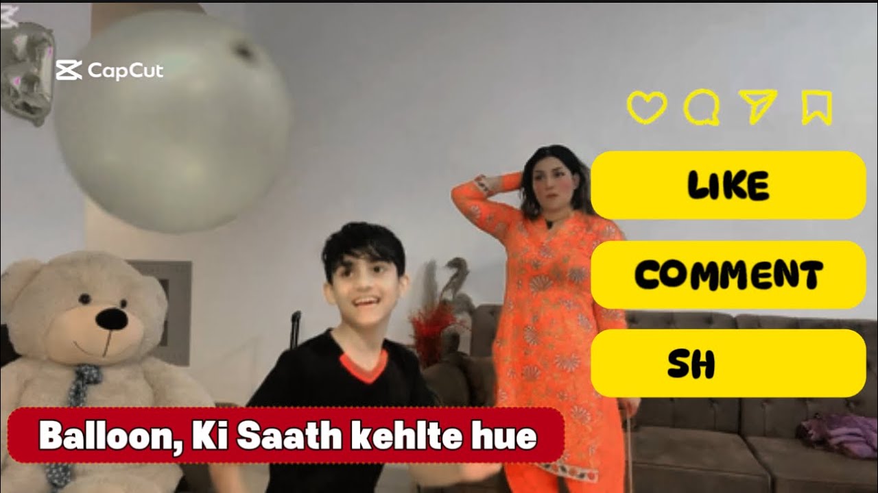 Hum Aj balloon ke sat kehlte rahe🤣 - YouTube