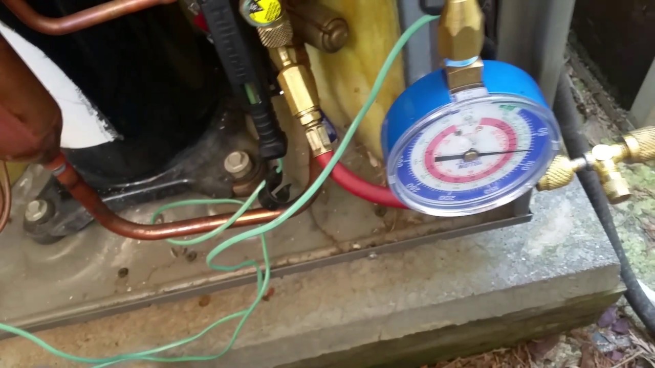 Removed broken TXV - Installed piston on a Lennox Heat Pump - YouTube