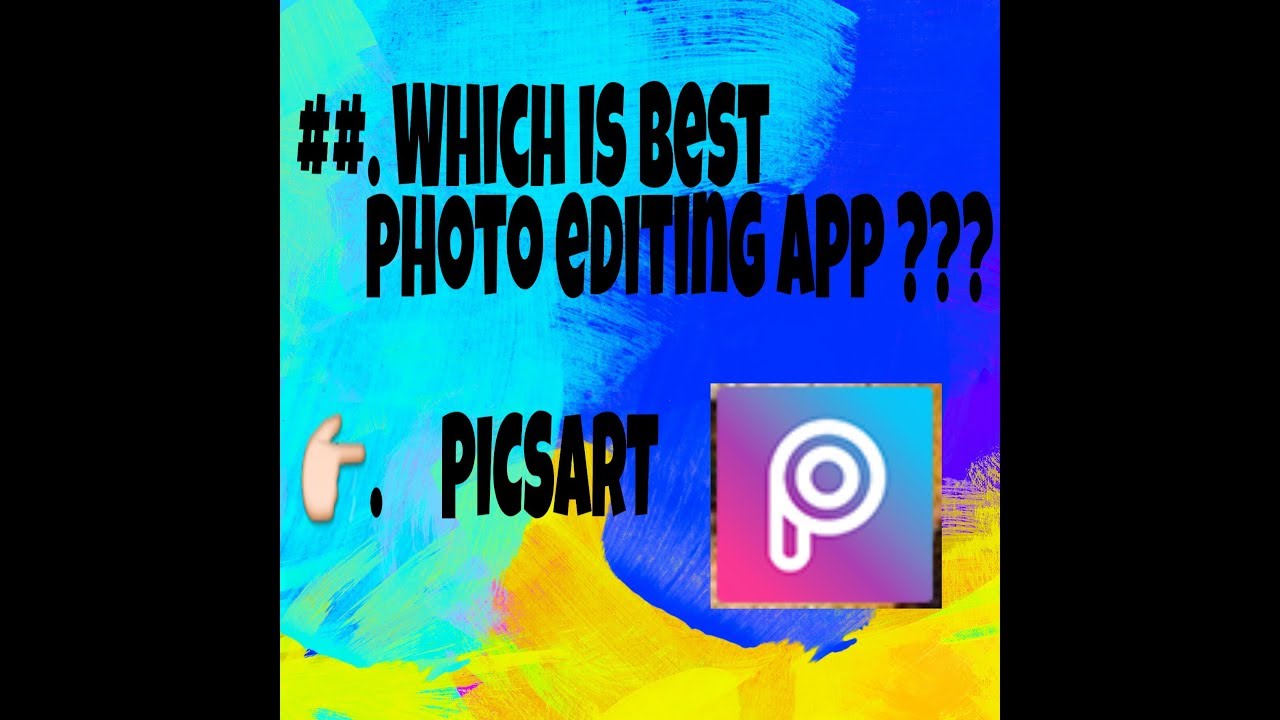 How to use picsart - YouTube