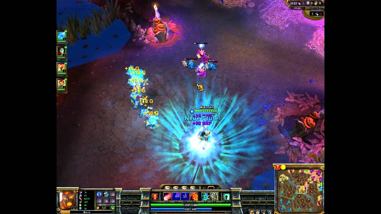 League of Legends - Gefrier Brand Skin / Cryocore Brand Skin - YouTube