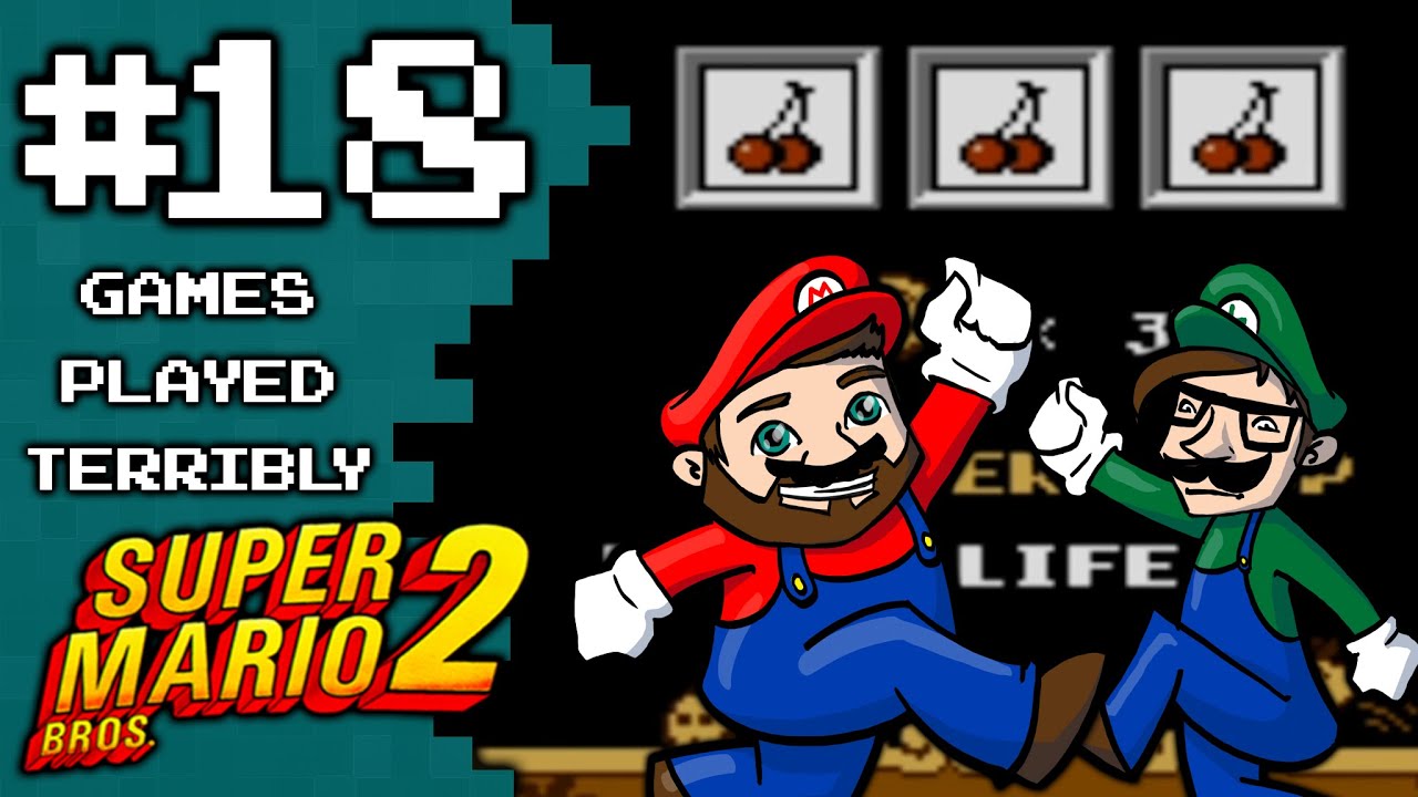 Super Mario Bros. 2 Part 18 - CHERRY BOMB - Games Played Terribly - YouTube