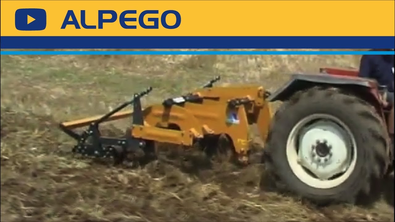 Rigid mechanic subsoiler ALPEGO CraKer KD - YouTube