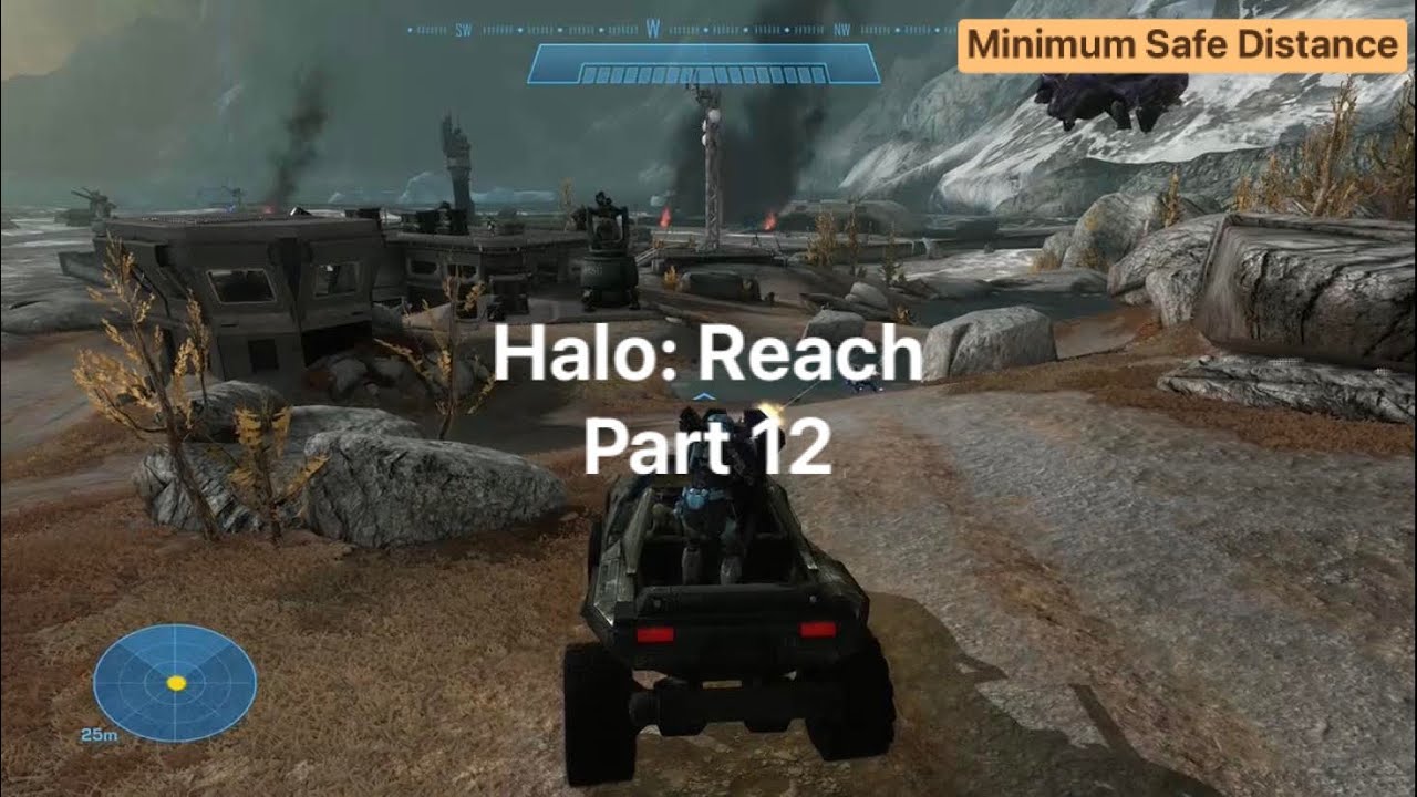 Halo: Reach (MCC) | Campaign Walkthrough | Part 12- Minimum Safe ...