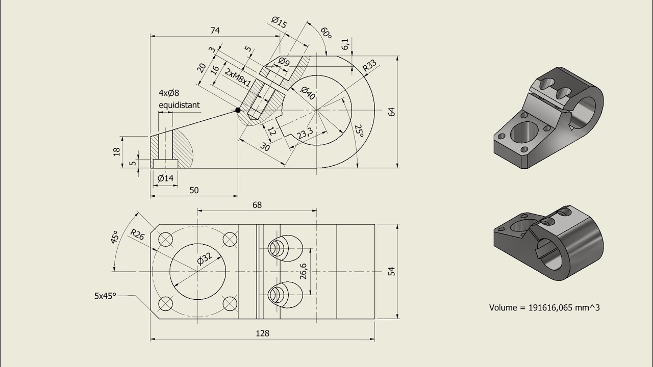 Tutorial Inventor - 466 ELASTIC CLIP - YouTube