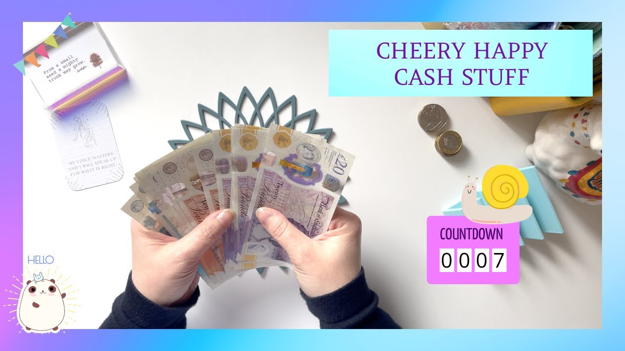 Cheery Happy Cash Stuff! | Weekly Cash Stuff | UK Cash Stuffing ...