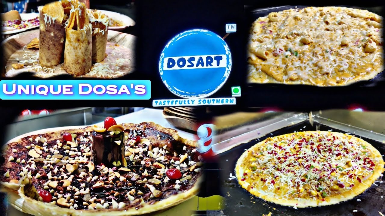 Ice Cream Dosa's At Dosart | Best An Unique Dosa's | #foodislandvlogs # ...