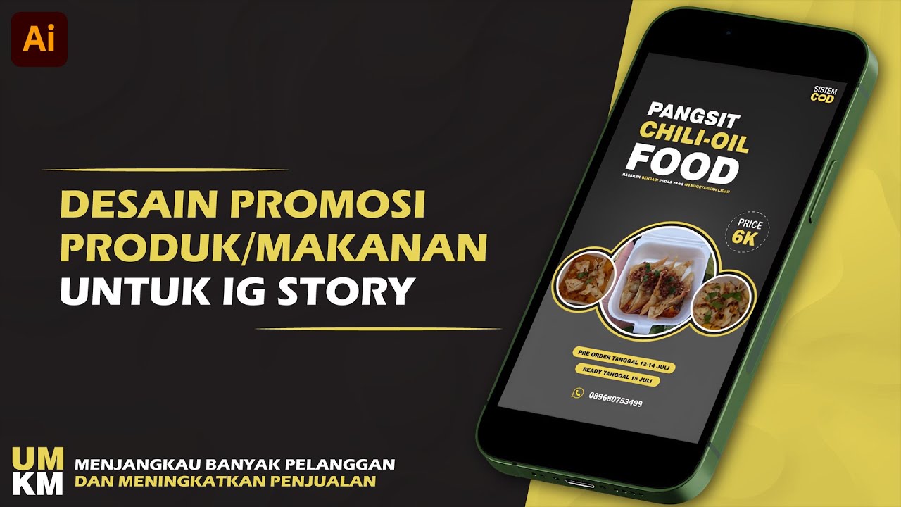 Cara Membuat Desain Promosi Produk Untuk Instagram Story Dengan Adobe ...