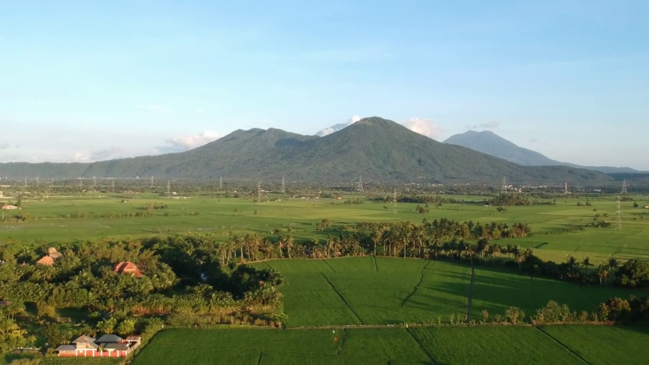 Raw aerial footage: Rice fields in Bay, Laguna - YouTube