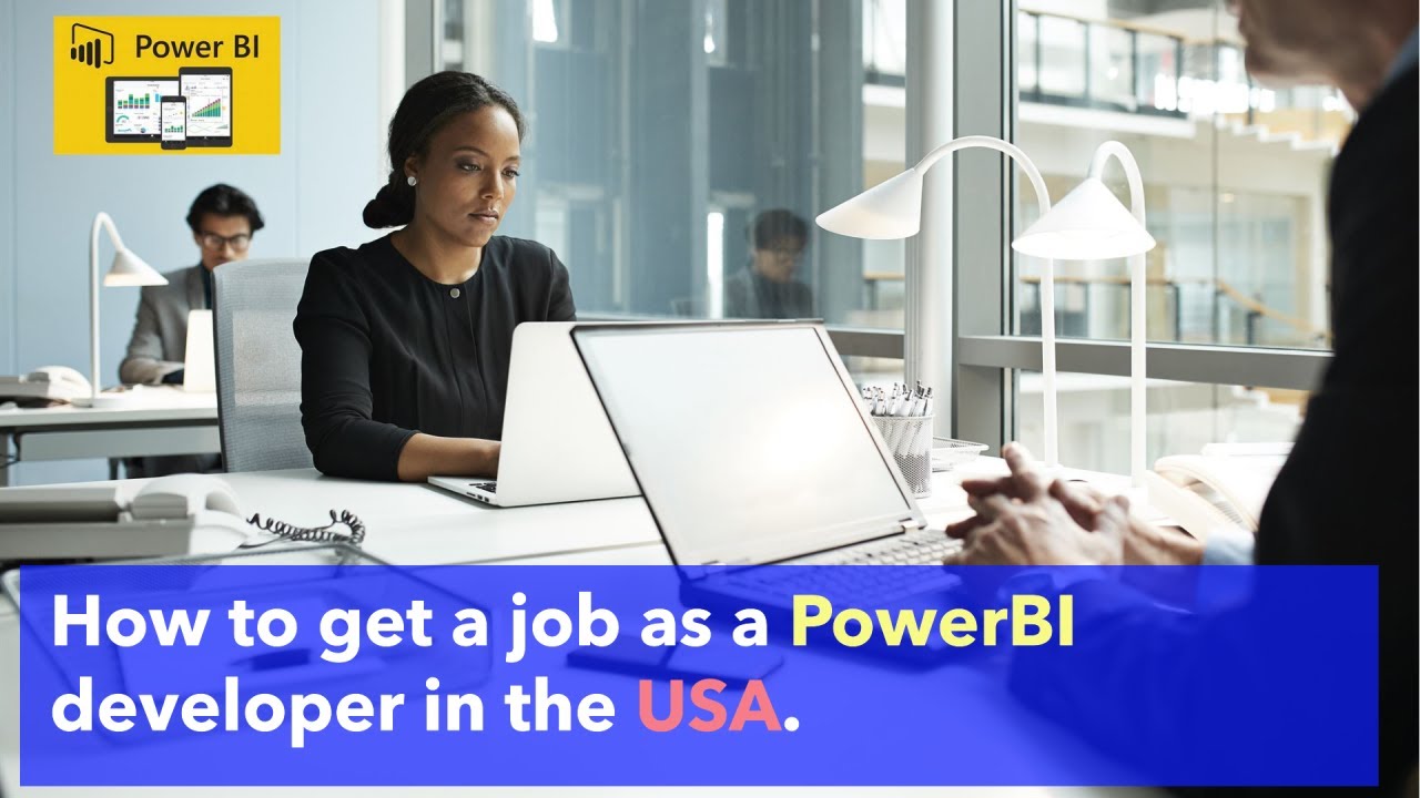 How to get a job as a PowerBI developer in the USA. - YouTube