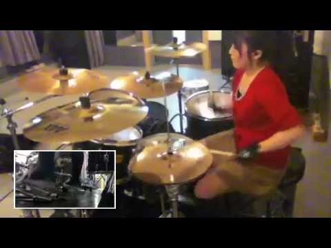Bullet For My Valentine "Your Betrayal" Drumcover - Fumie Abe - - YouTube