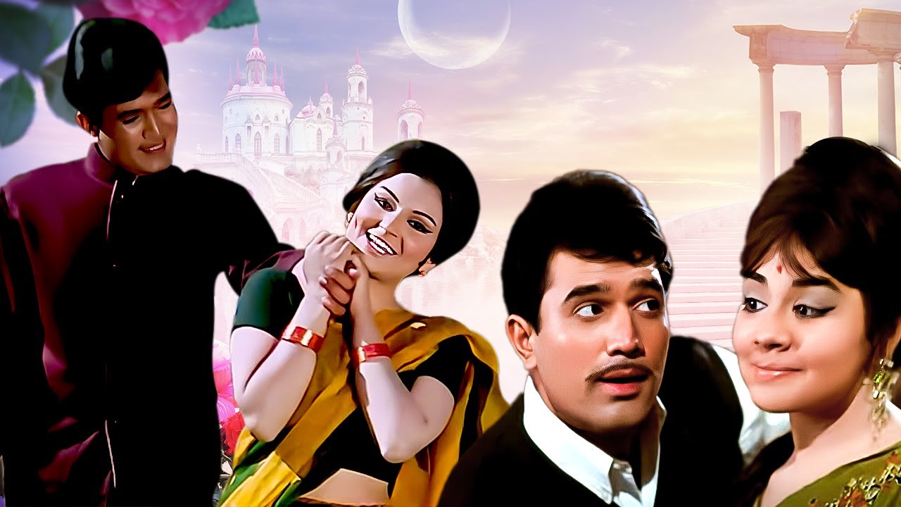 Aradhana Film Ke Gaane : Baghon Mein Bahar Hai x Gun Guna Rahe Hai ...