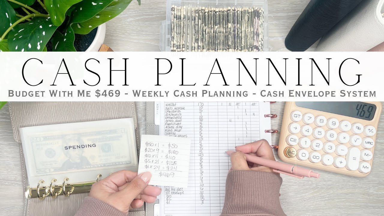 Budget With Me $469 | Cash Planning for the Week | How I Figure Out the ...