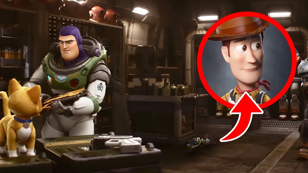 Lightyears Most INSANE Woody Easter Eggs Fans MISSED.. - YouTube