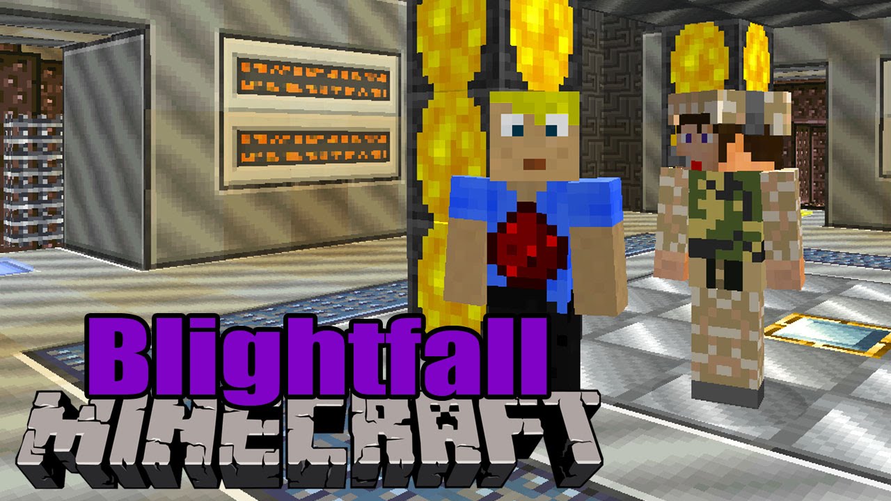 Der Start im Raumschiff! - Minecraft Blightfall Folge #01 - YouTube
