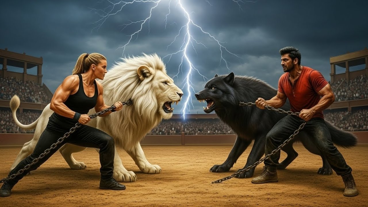 Lion vs Wolf |Epic Cinematic WAR | The REAL King of the Wild Revealed ...