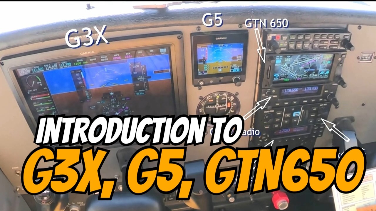 Garmin G3X, G5 and GTN650 introduction (REVISED) #aviation - YouTube