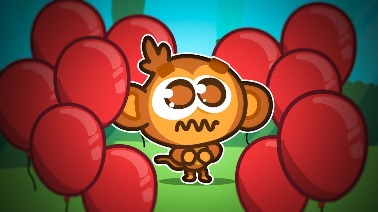Bloons but we are actual monkeys... - YouTube