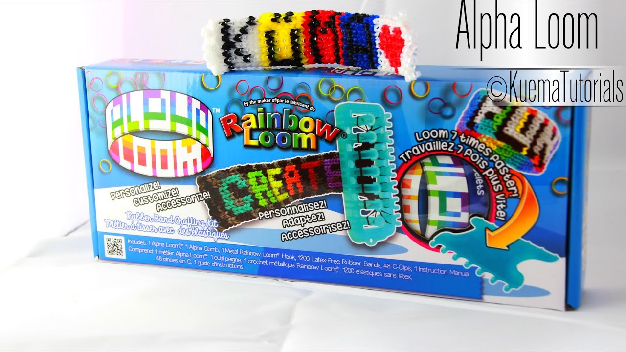Der neue Rainbow Loom Alpha Loom - YouTube