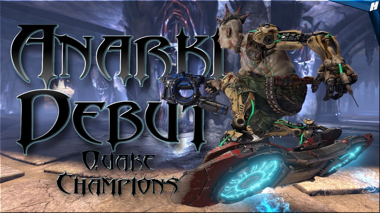 Quake Champions Anarki Debut New Hero Abilities and Passives - YouTube